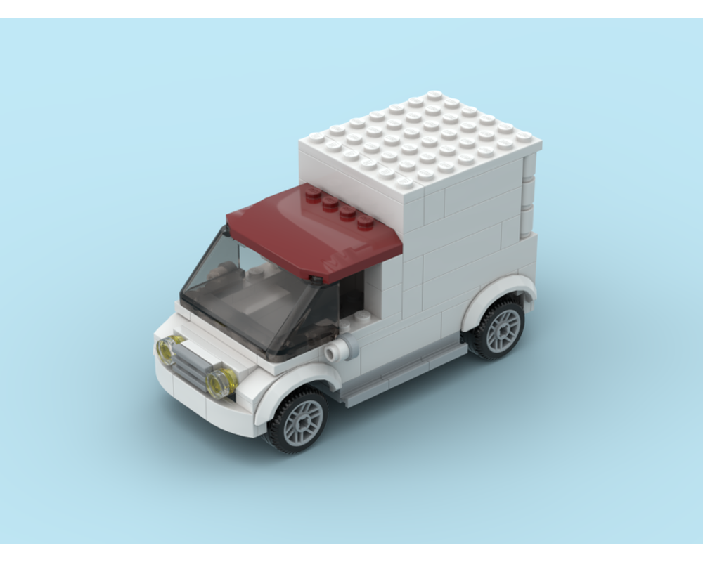 LEGO MOC Delivery Van by Asher_Koh | Rebrickable - Build with LEGO
