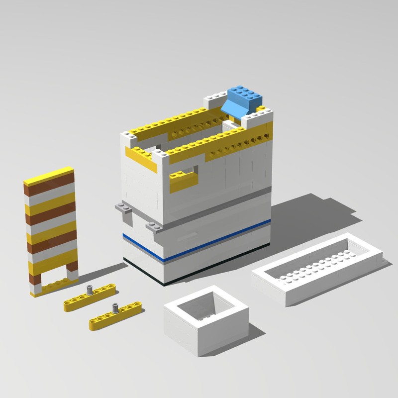 Lego Moc Mini Pinball Machine By Legosassmaster Rebrickable Build