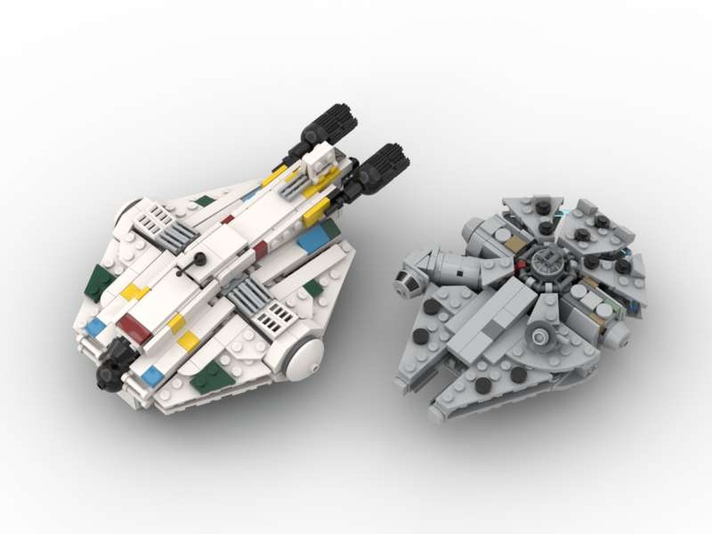 LEGO MOC The Ghost VCX-100- Micro (ish) - Rebels by 6211 | Rebrickable ...