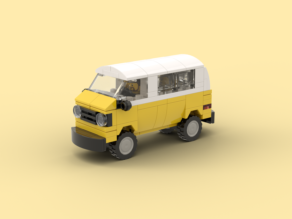 LEGO MOC Mini VW T3 air-cooled camper van by legocampervans ...