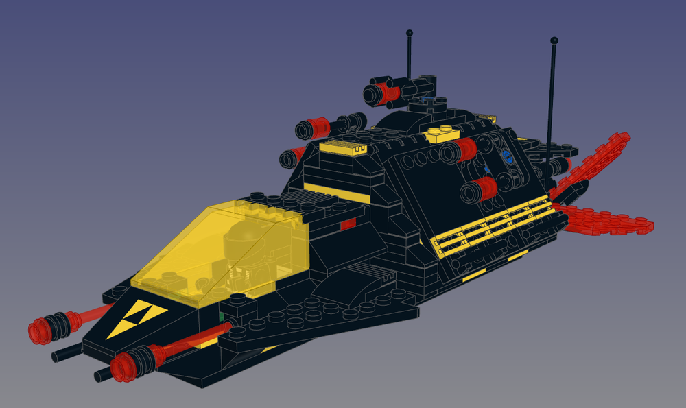 Lego Moc Assault Invader By Cubiclenate Rebrickable Build With Lego