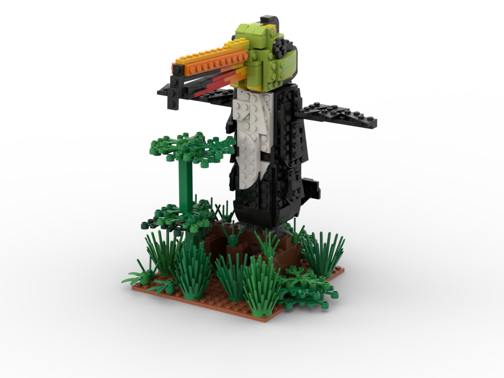 LEGO MOC Toucan by velandy12 | Rebrickable - Build with LEGO