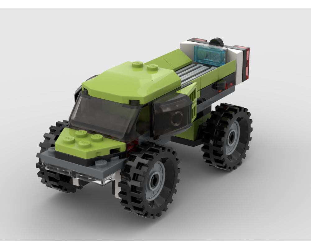 LEGO MOC Compact Pick-up Truck by Mumulego | Rebrickable - Build with LEGO