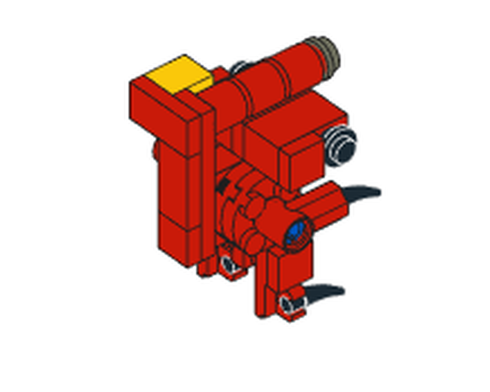 LEGO MOC Lego Genesect(Minifig Scale) by 016 | Rebrickable - Build with ...