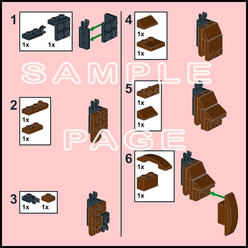 LEGO MOC Violin by sheo | Rebrickable - Build with LEGO