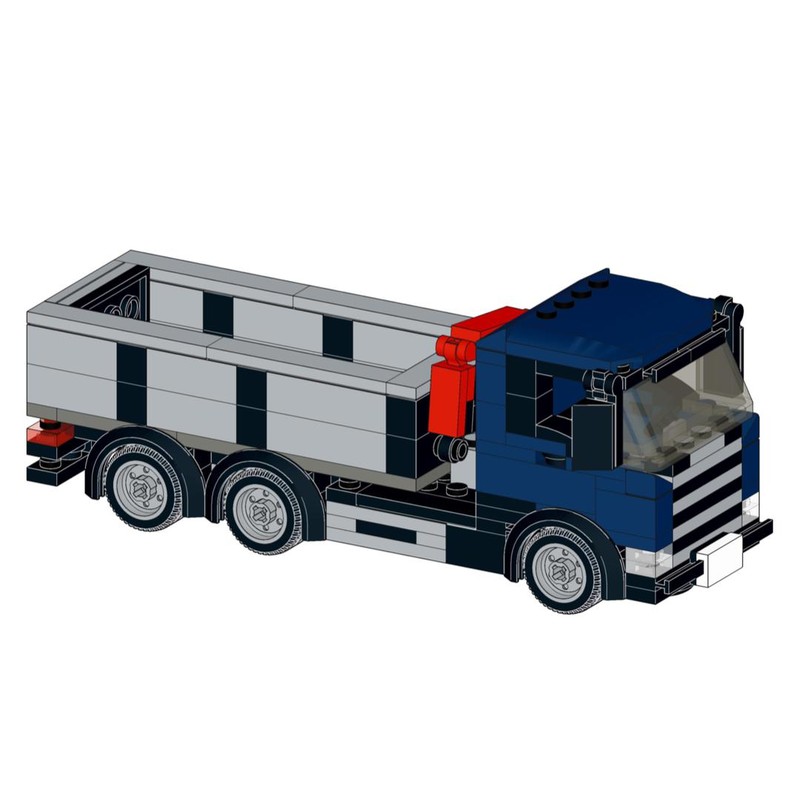 LEGO MOC Self loading Truck by Keep On Bricking | Rebrickable - Build ...