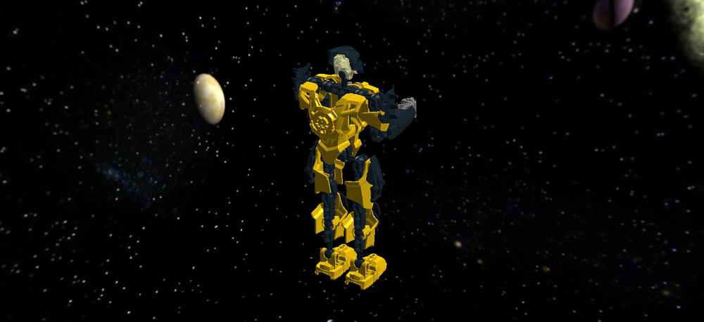 LEGO MOC Bionicle Galaxy Knight by Bjarnemeus2005 | Rebrickable - Build ...