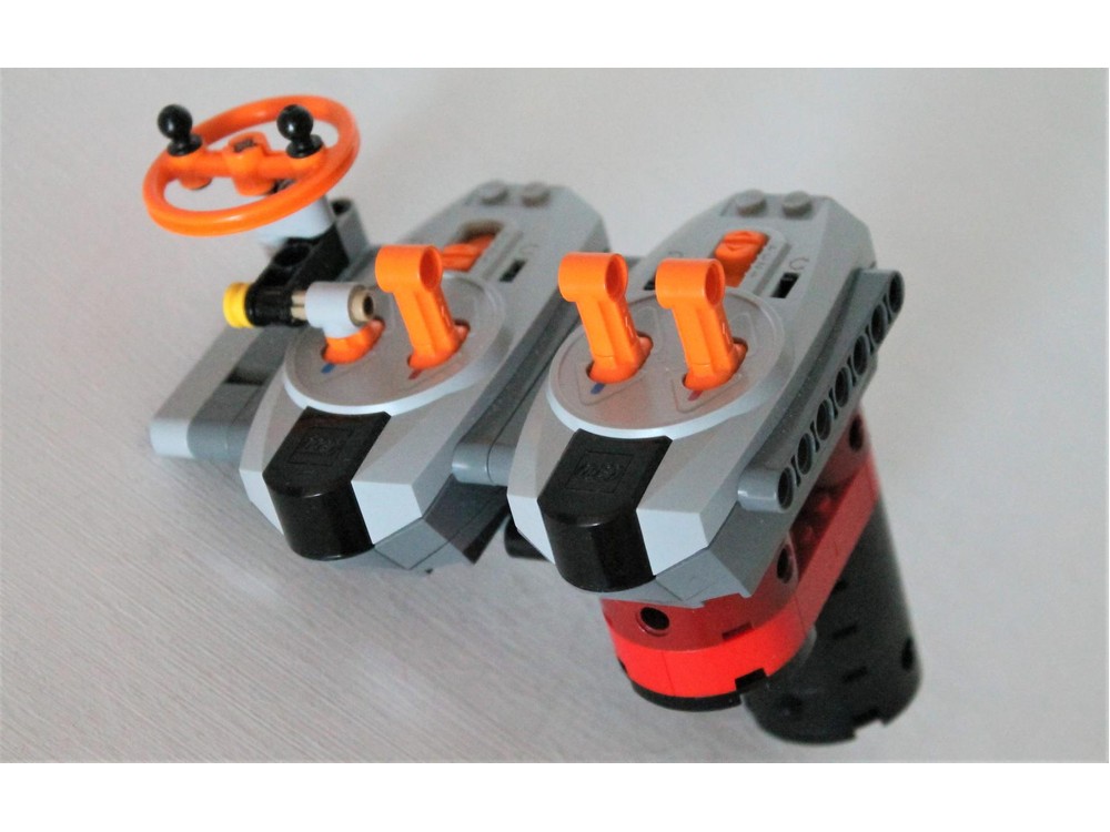 LEGO MOC Multi IR Remote Controller by Theoderic | Rebrickable - Build ...