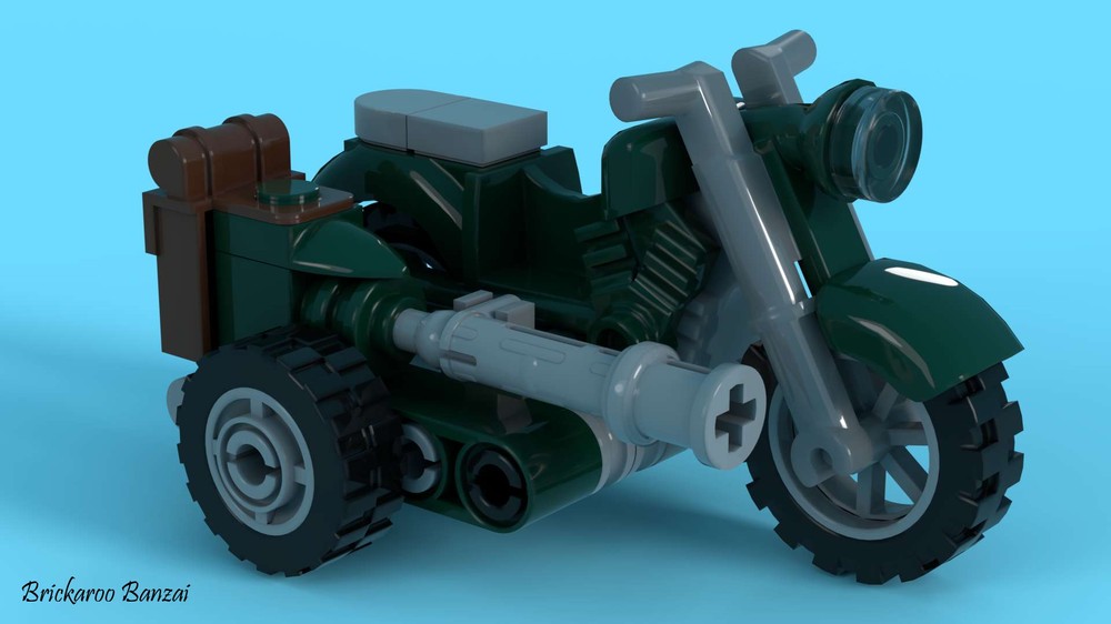LEGO MOC GI Joe RAM Cycle by Brickaroo Banzai | Rebrickable - Build ...
