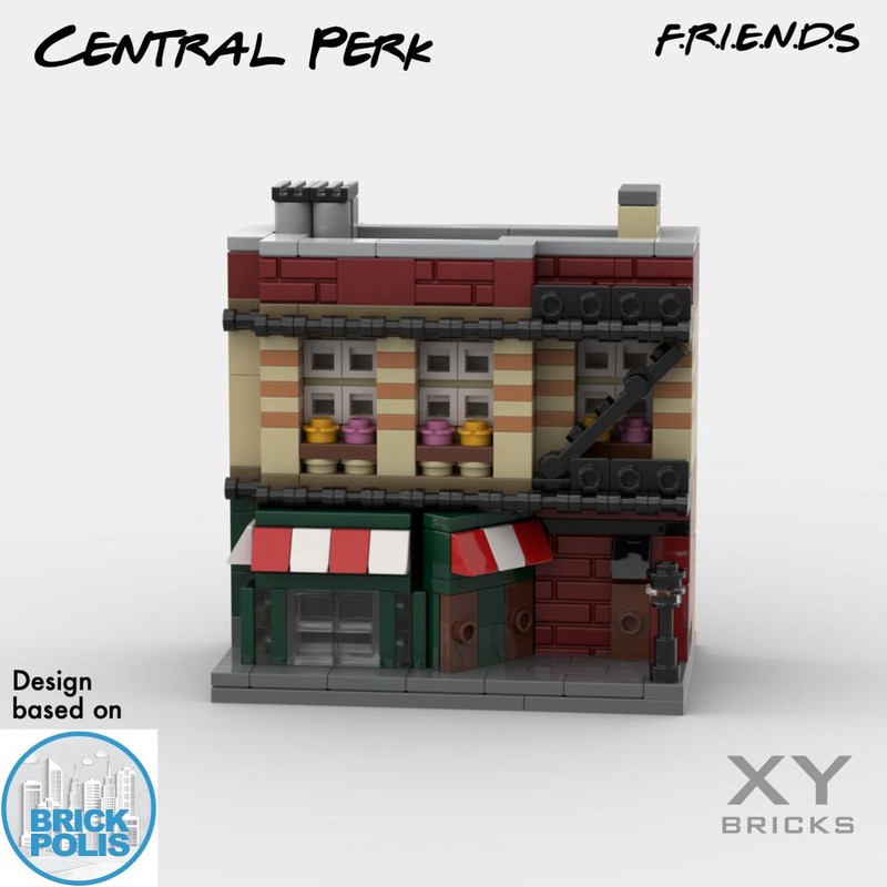 LEGO MOC Central Perk Mini Modular (Friends) by XYbricks | Rebrickable ...