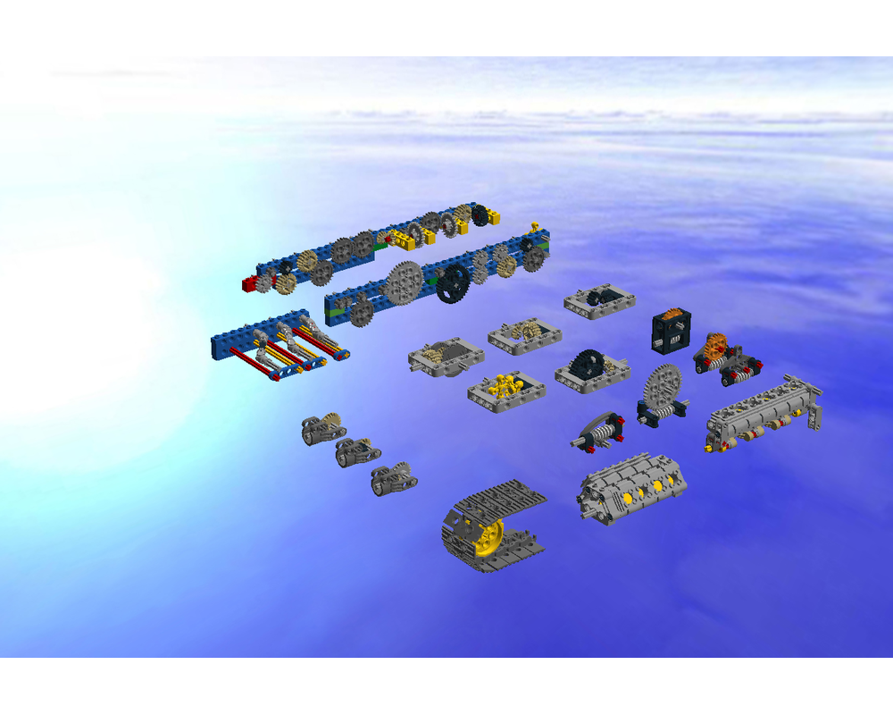 LEGO MOC Simple Gears Pack by Target86 | Rebrickable - Build with LEGO