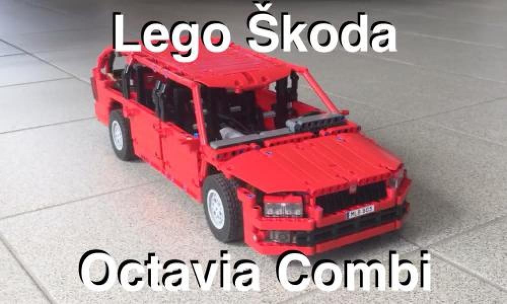 Lego Moc Škoda Octavia Iii Combi By Thinkcleverandsmart Rebrickable