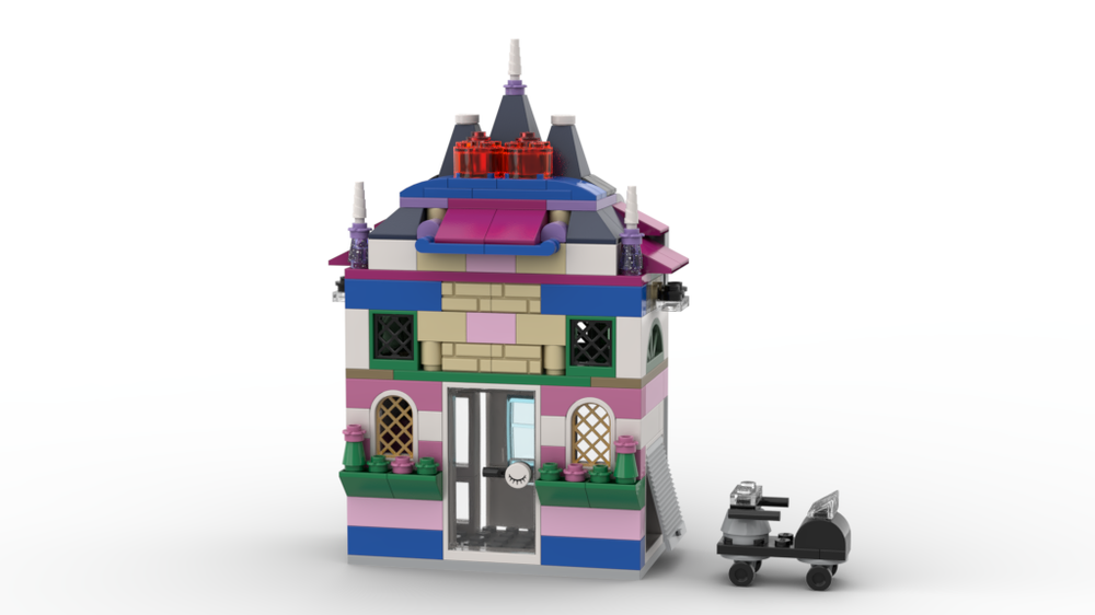 LEGO MOC 11004 House for the modern princess by Lenarex | Rebrickable ...
