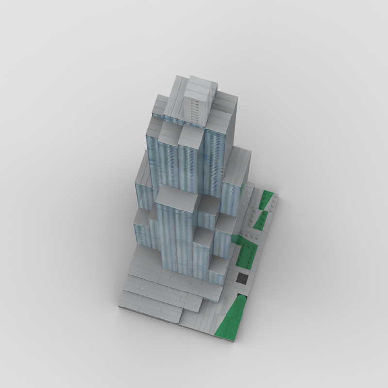 LEGO MOC Vincom Landmark 81 at 1/650th Scale by FunnyTacoBunny ...