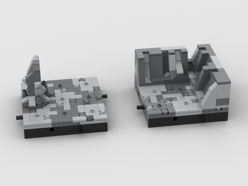 LEGO MOC Modular Cave / Stone-floor Tiles by MajorBird | Rebrickable ...