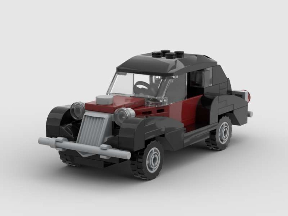 Lego Moc Classic Car By Mikalagrand Rebrickable Build With Lego
