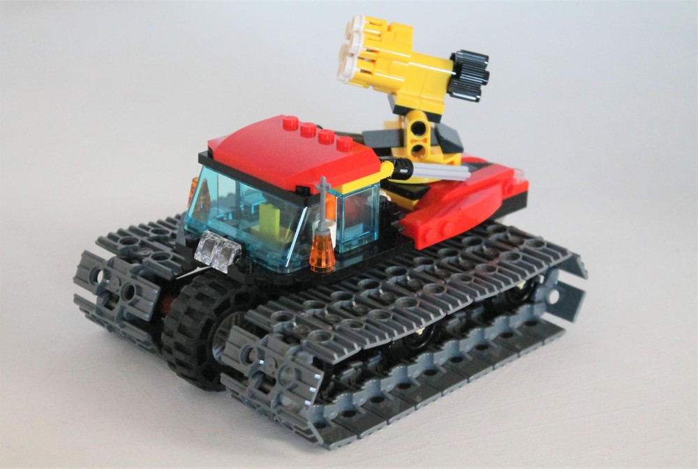 LEGO MOC Ski Slope Halftrack by Theoderic | Rebrickable - Build with LEGO