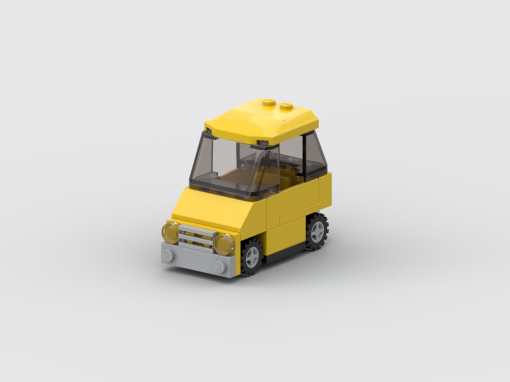 LEGO MOC Yellow car by Lego@fan | Rebrickable - Build with LEGO