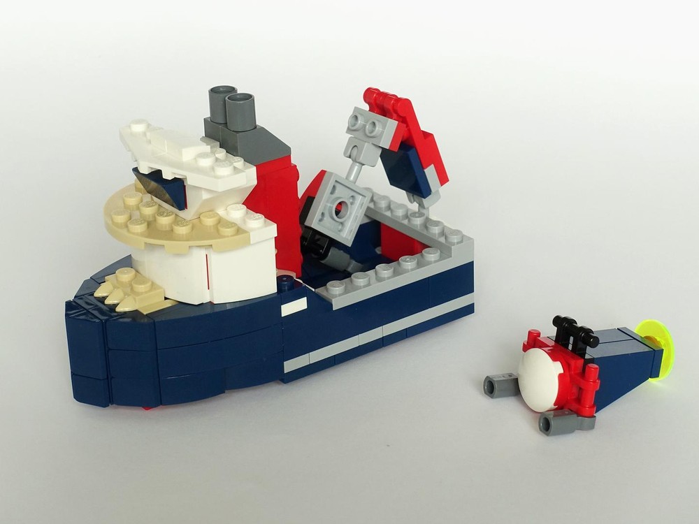 LEGO MOC 31088: Exploration Vessel by Tomik | Rebrickable - Build with LEGO