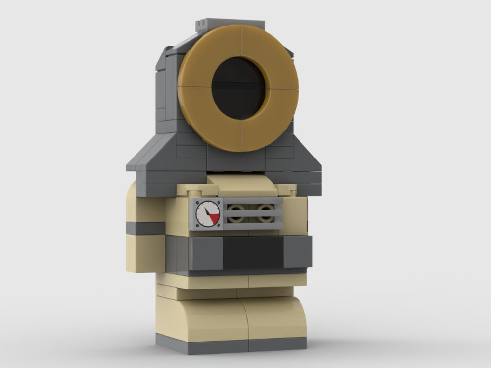 LEGO MOC Deep Sea Diver by MuGo_Gonzalez | Rebrickable - Build with LEGO