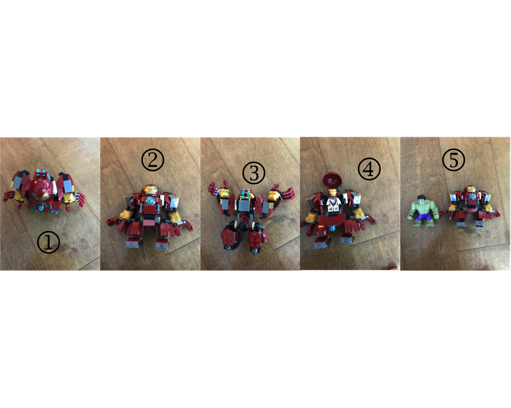 LEGO MOC Hulk-buster (Minibuster by TunnieBoy | Rebrickable - Build ...