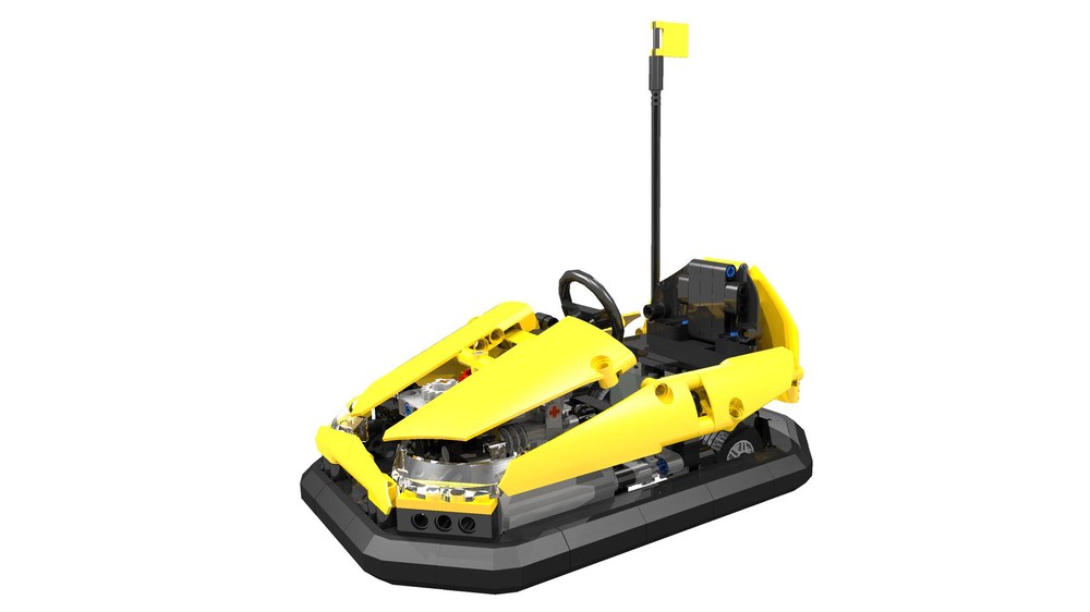 LEGO MOC Bumper Car by Hedgie | Rebrickable - Build with LEGO
