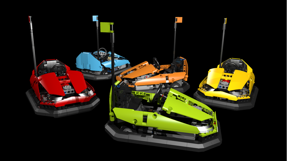 LEGO MOC Bumper Car by Hedgie | Rebrickable - Build with LEGO