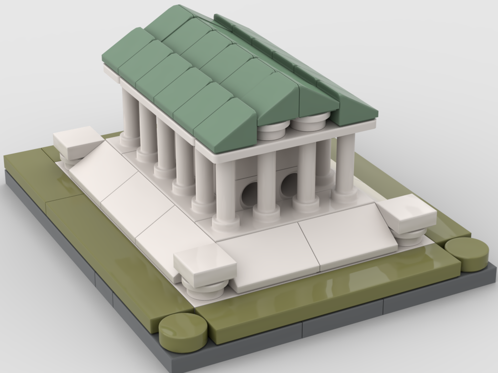 LEGO MOC Tiny Ancient Temple by basakatu | Rebrickable - Build with LEGO
