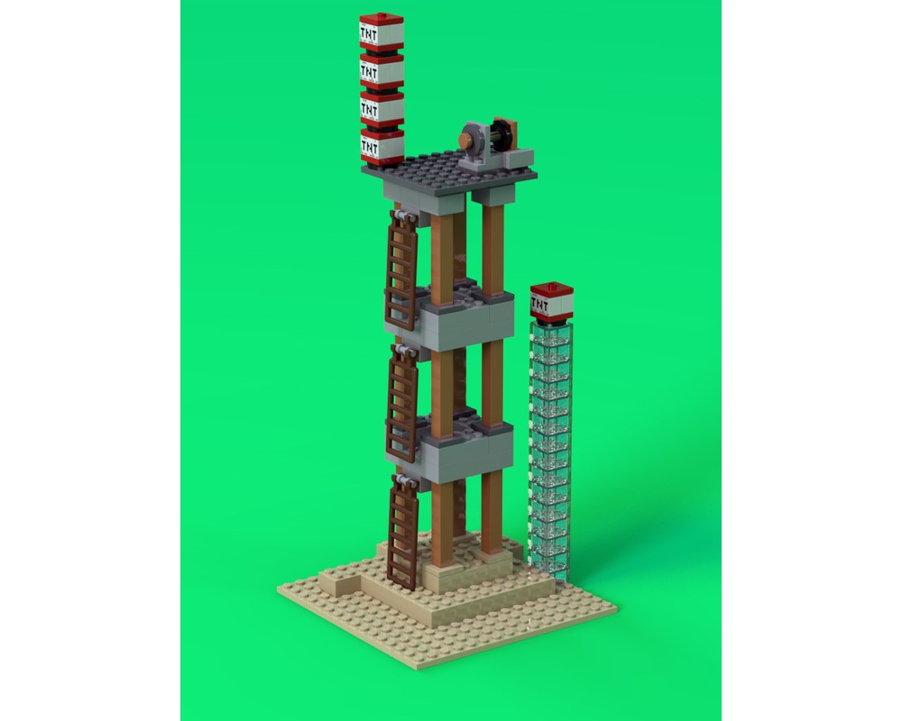 LEGO MOC TNT Tower by ender_sam | Rebrickable - Build with LEGO