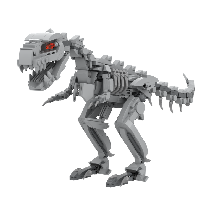 LEGO MOC TYRANNOSAURA-TRON (Robotic T-Rex) by brickfolk | Rebrickable ...