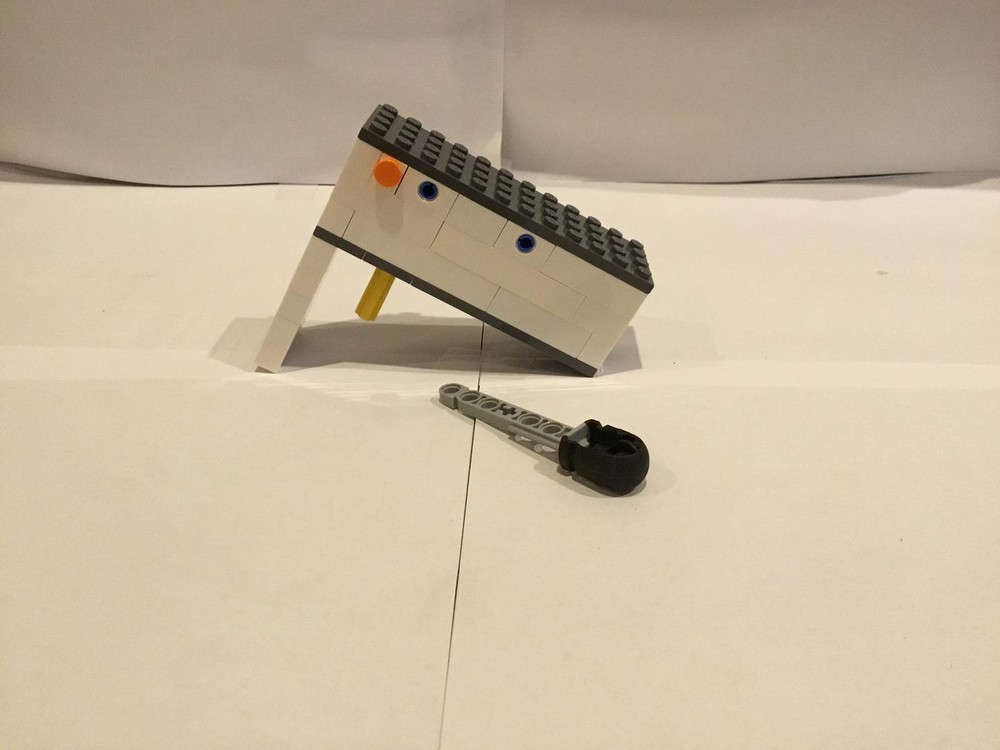 Lego Moc Simple Gun By Legosassmaster Rebrickable Build With Lego