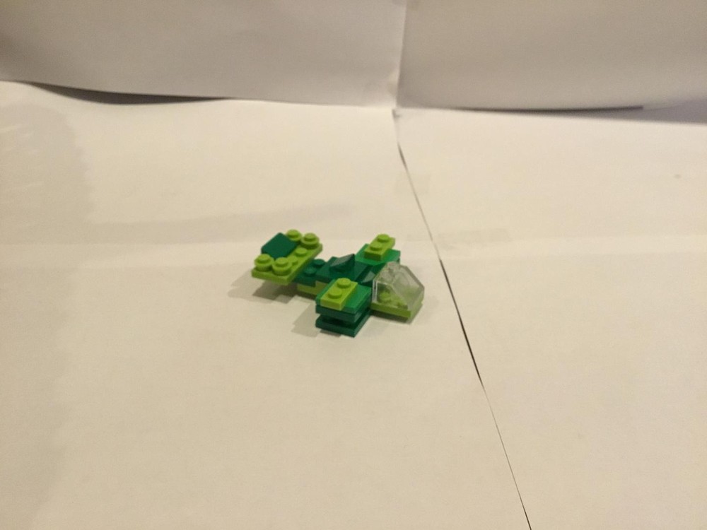 LEGO MOC mini green plane by LEGOSassMaster | Rebrickable - Build with LEGO