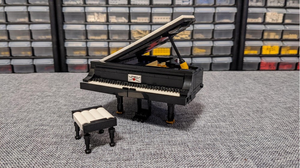 LEGO MOC Mini Piano by AsgardianStudio | Rebrickable - Build with LEGO