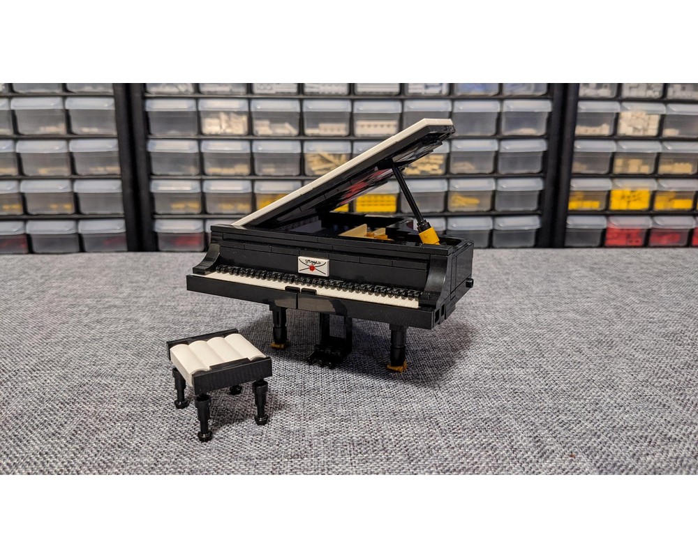 LEGO MOC Mini Piano by AsgardianStudio | Rebrickable - Build with LEGO