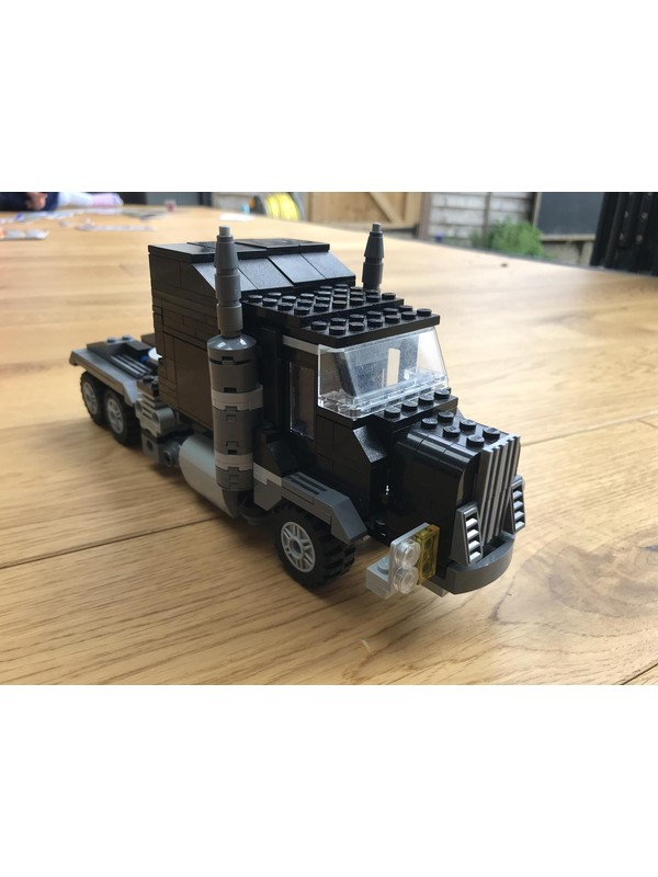 LEGO MOC Transforming robot truck by tomclarke | Rebrickable - Build ...