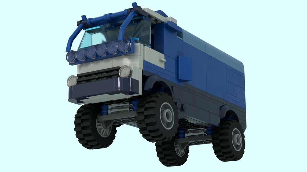 LEGO MOC Dakar truck based loosely on Team Kamaz Master trucks by ...