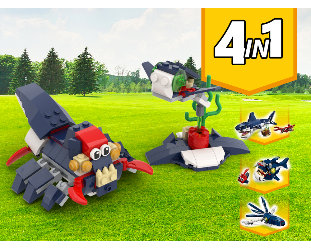 LEGO MOC-45298 31088 Spider and a Fly Alternative Build (Creator ...