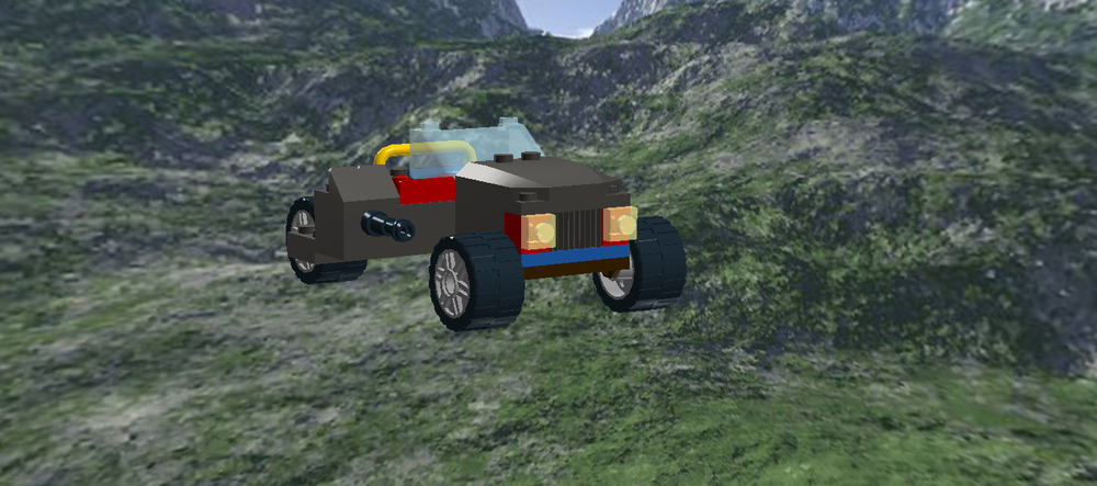 LEGO MOC car with a machine gun by Brickboys2 | Rebrickable - Build ...