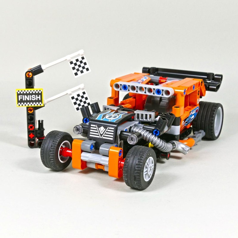 LEGO MOC Rat Rod - LEGO Technic 42104 D Model by grohl | Rebrickable ...