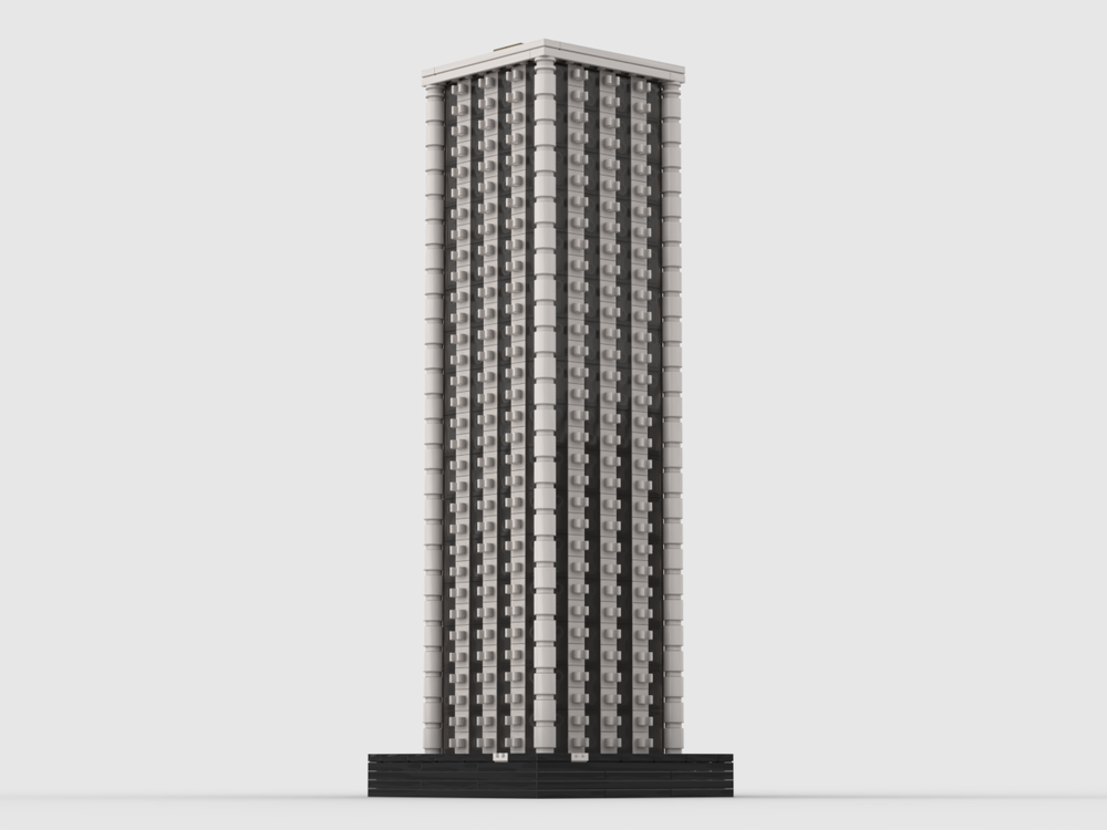 LEGO MOC Wells Fargo Center Portland At 1/650th Scale by FunnyTacoBunny ...