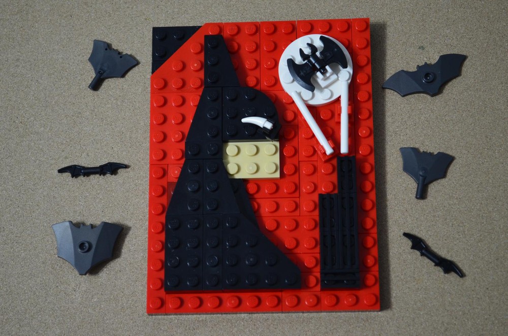 LEGO MOC Lego batman mosaic by ClickenBricks | Rebrickable - Build with ...