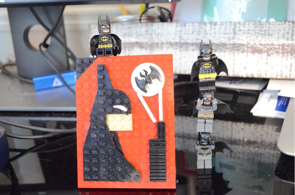 LEGO MOC Lego batman mosaic by ClickenBricks | Rebrickable - Build with ...