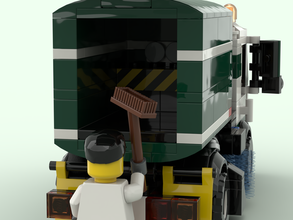 LEGO MOC Street Sweeper by Dwelve | Rebrickable - Build with LEGO