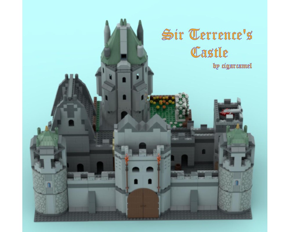 LEGO MOC Sir Terrence's Castle by cigarcamel | Rebrickable - Build with ...