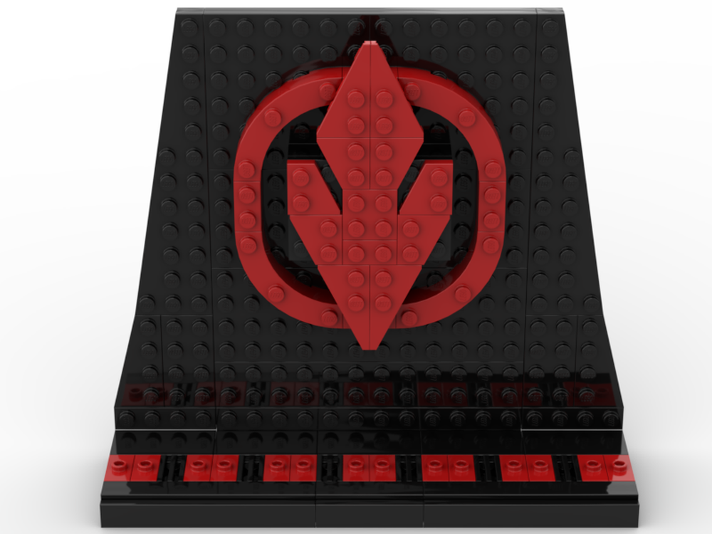 LEGO MOC Star Wars Minifigure Stand w/ Final Order Logo by lego_marvel ...