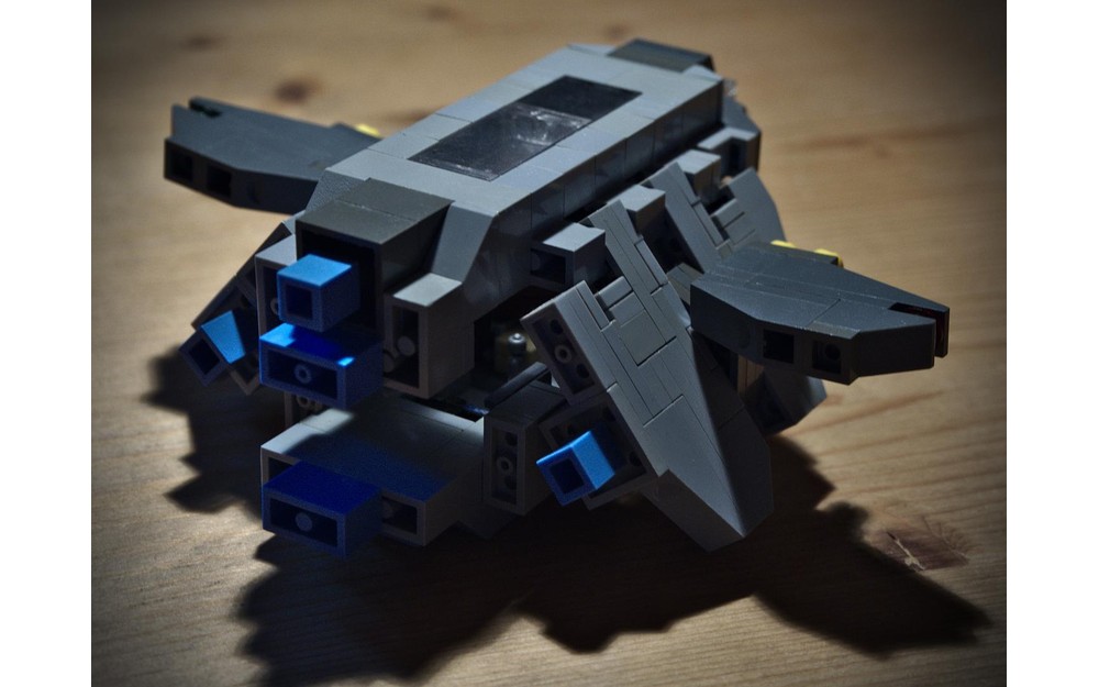LEGO MOC Blocky Jet Type 01 by LukisBeautyPalace | Rebrickable - Build ...
