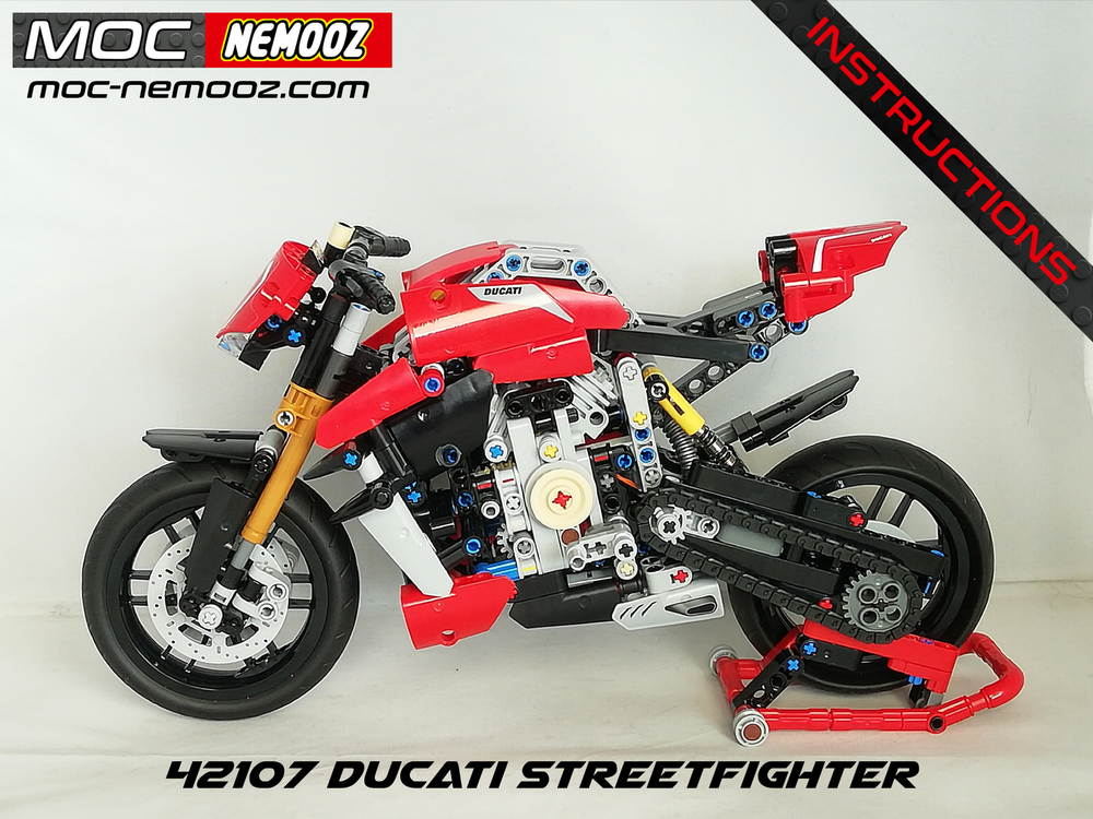 LEGO MOC DUCATI Streetfighter by MOC NEMOOZ | Rebrickable - Build with LEGO