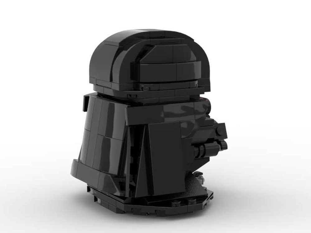 LEGO MOC Dar th Vader Bust Mini by 6211 | Rebrickable - Build with LEGO