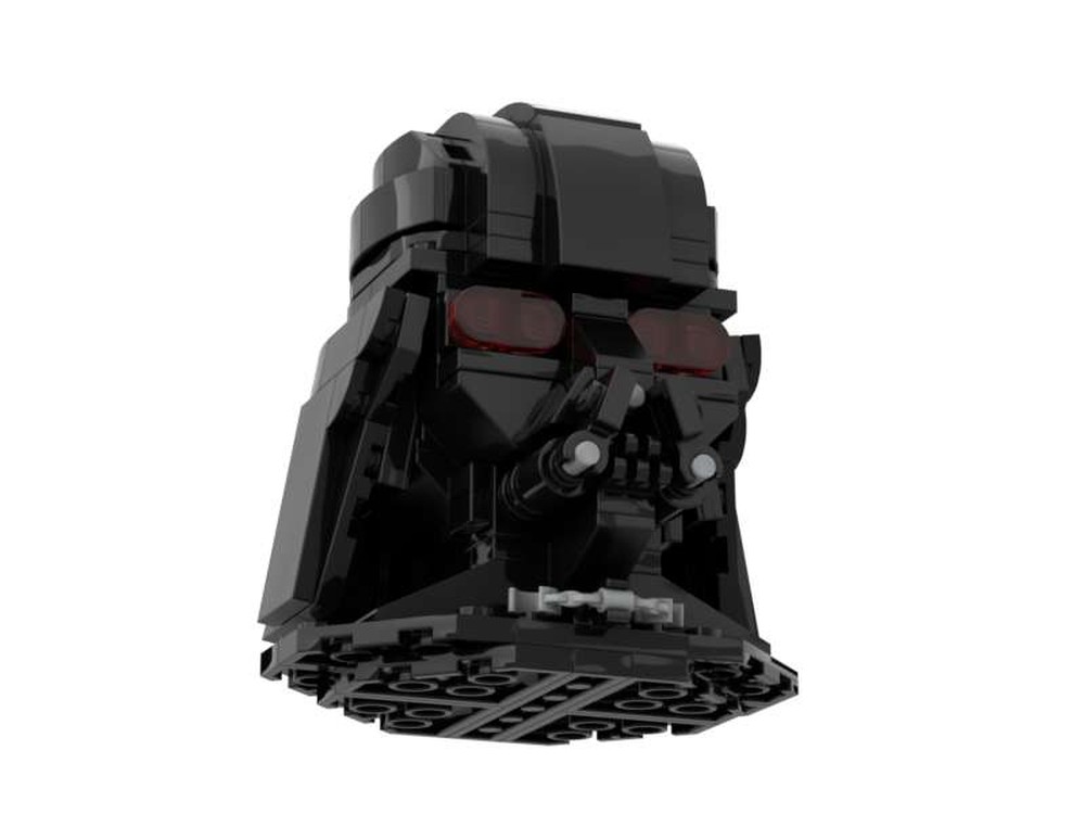 LEGO MOC Dar th Vader Bust Mini by 6211 | Rebrickable - Build with LEGO