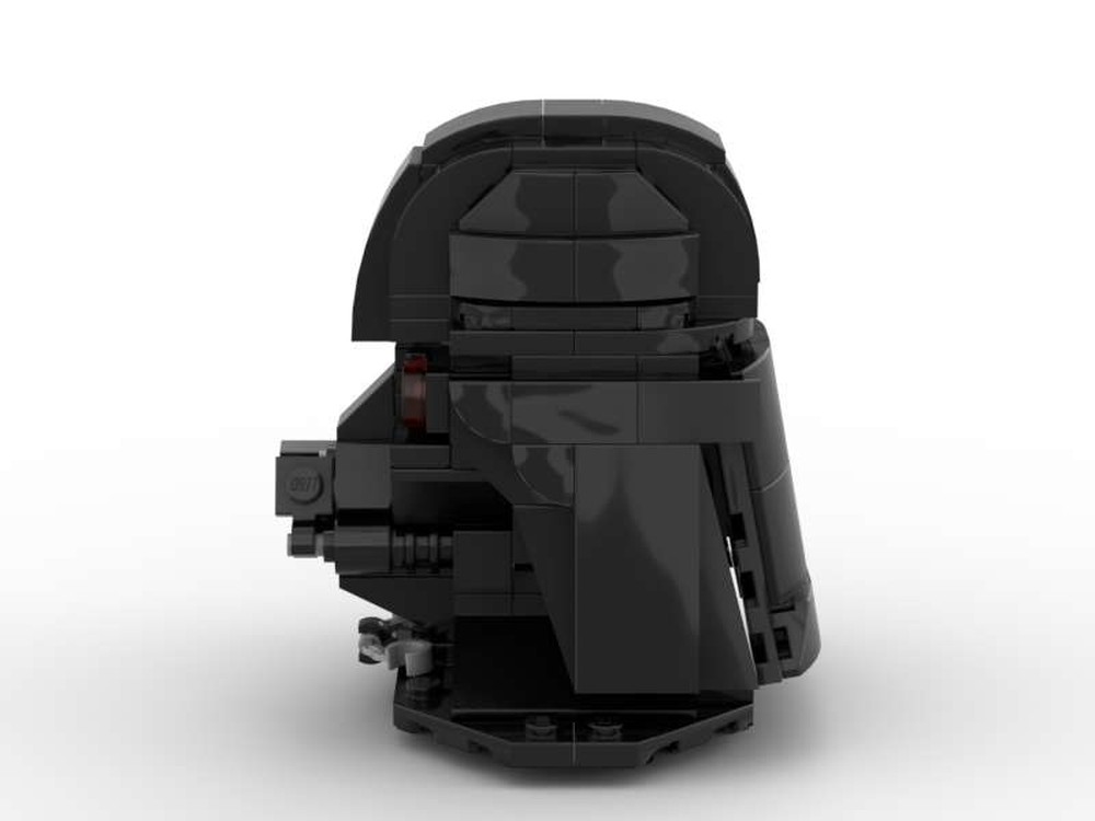 LEGO MOC Dar th Vader Bust Mini by 6211 | Rebrickable - Build with LEGO